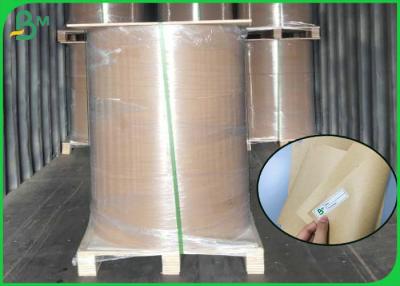 China 50GRAM TO 450GRAM Unbleached Kraft Paper Jumbo Rolls With Food Grade for sale