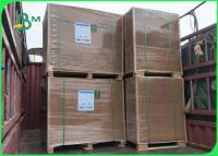 China Greaseproof Coated Kraft Paper Board 250gsm + 12PE For Lunch Food Container for sale