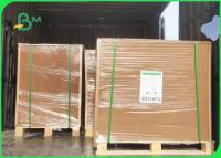 China Waterproof Single Side 350GSM + 18G PE Coated Kraft Paper For Food Packaging for sale
