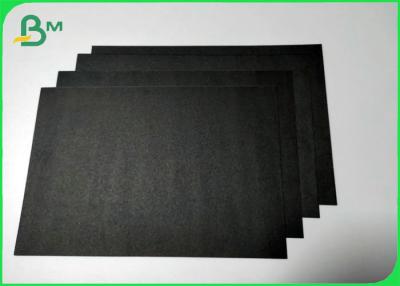 China Recyclable Pollution-Free Uncoated Black Cardboard High Strength Handbags Material for sale