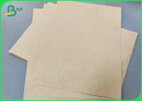 China FDA Approved 80sm 120gsm Unbleached Kraft Paper Bamboo Pulp Food Packaging Paper for sale