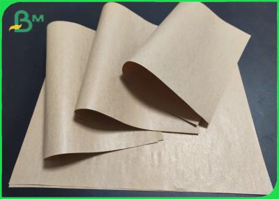 China 50gsm - 120gsm Recyclable Uncoated Kraft Paper Rolls Durable Handbags Material for sale