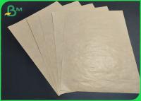 China 50gsm - 120gsm Recyclable Uncoated Kraft Paper Rolls Durable Handbags Material for sale
