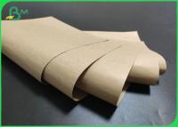 China 50gsm - 120gsm Recyclable Uncoated Kraft Paper Rolls Durable Handbags Material for sale