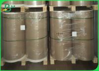 China Durable Unbleached Brown Kraft Paper Jumbo Roll With Food Grade for sale