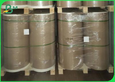 China Durable Unbleached Brown Kraft Paper Jumbo Roll With Food Grade for sale