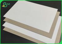 China Recycled Pulp 350gsm 450gsm White Coated Duplex Paper For Packaging Box Making for sale
