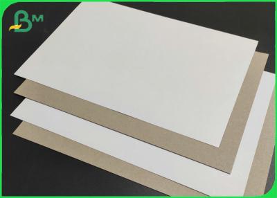 China Recycled Pulp 350gsm 450gsm White Coated Duplex Paper For Packaging Box Making for sale