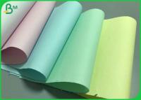 China 45gsm to 50gsm CF CFB CB White & Colored Carbonless NCR Paper Sheet for sale