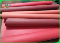 China Reusable Kraft Paper Fabric Washable Paper 0.55mm Red Color 150cm for sale