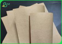China Good Stiffness 60gsm 80gsm Brown Kraft Paper Rolls Recyclable Envelopes Material for sale