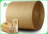 China 230gsm 100% Virgin Brown Kraft Paper For Tea Box Good Tensile Strength for sale