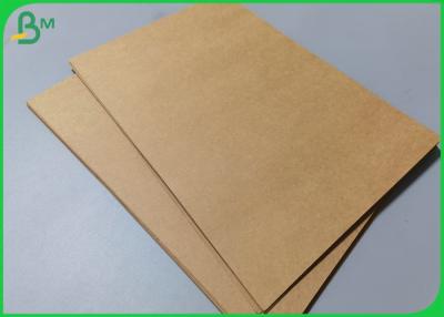 China 100% Virgin 230g 280g Unbleached Color Kraft Paper Sheet For Food Grade Bowl for sale