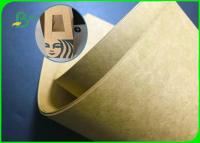 China 230gsm 280gsm Natural Kraft Paper Board In Sheet For Packaging Boxes for sale