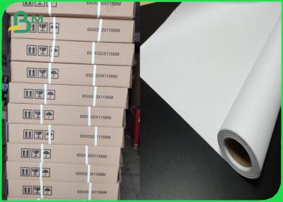 China 20LB Uncoated White Engineering Bond Paper Roll For CAD Drawing for sale
