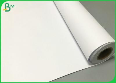 China A0 A1 Size plain White 20LB cad Plotter Paper roll for inkjet printing for sale
