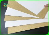 China Food Grade White Coated Kraft Back Board 250GSM 270GSM For Packing Fruits for sale