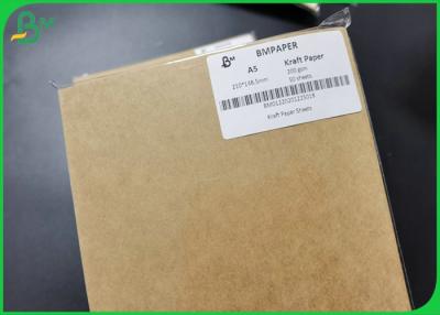 China Strong A3 A4 size 200gsm Food grade approved brown kraft liner paper board sheet for sale