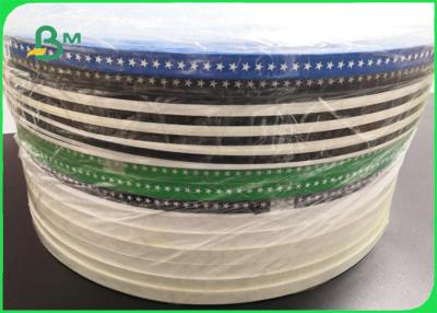 China FDA Solid Five - Pointed Star Color Straw Paper For Milkshake Compostable for sale