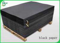 China 157gsm Durable Black Art Paper Roll With A3 A4 Size for sale