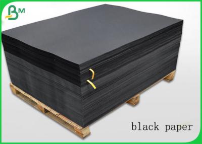 China 157gsm Durable Black Art Paper Roll With A3 A4 Size for sale
