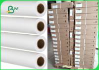 China 20lb Inkjet CAD Plotter Paper For HP Designjet 36
