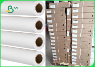 China 20lb Inkjet CAD Plotter Paper For HP Designjet 36