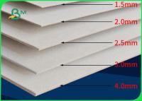 China A4 A3 Laminated Greyboard For Note Pads 1.5mm 2mm Hard Stiffness for sale