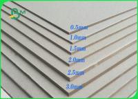 China High Stiffness Grey Board 0.5mm - 1.5mm A4 Size For Packaging Boxes for sale