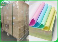 China A3 A4 Size Available NCR Carbonless Paper With Pink Green Blue Color for sale