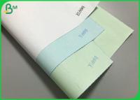 China 50gsm Blue Impression Carbonless NCR Paper Jumbo Roll for Invoice Printing for sale