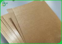 China One Side PE Film Laminated Virgin Brown Kraft Liner Board Sheet 300g 350g for sale