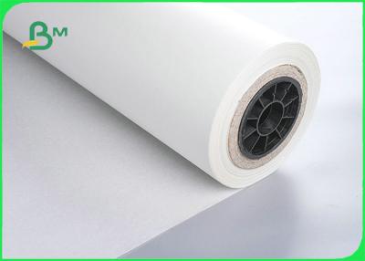 China Translucent Tracing Paper Roll 53gsm - 83gsm For Garment Plotting for sale