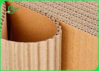 China 120g + 150g Single Face Color Corrugated Paper Board For Furniture Package for sale