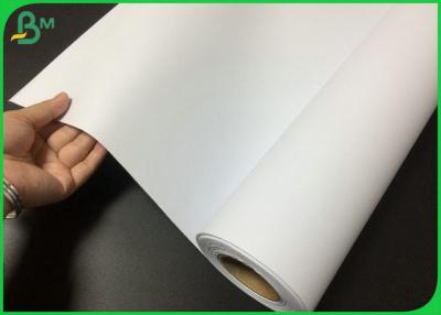 China 80G White Engineering Paper Rolls 150 Feet Length For Printing for sale