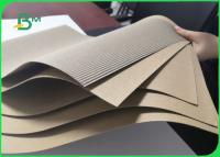 China Durable B Flute Brown Corrugated Paper Sheets & Pads 125gsm + 100gsm for sale