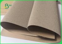 China Durable B Flute Brown Corrugated Paper Sheets & Pads 125gsm + 100gsm for sale