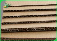 China Durable B Flute Brown Corrugated Paper Sheets & Pads 125gsm + 100gsm for sale