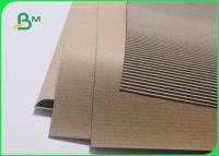 China Single Face Corrugated Cardboard For DIY Crafts 110gsm + 120gsm Flat Surface for sale