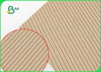 China Single Face Corrugated Cardboard For DIY Crafts 110gsm + 120gsm Flat Surface for sale