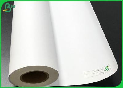 China Plotter printing 80GSM White CAD Plotting Paper Roll 24inch * 150 Feet for sale
