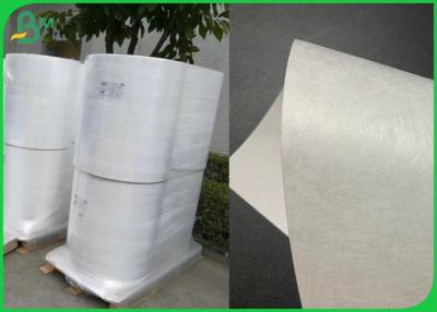 China Non Tearable Waterproof Fabric White Paper For Waist Bag 1070D 1443R 1500mm for sale