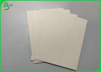 China 1mm 625gsm High Stiffness Grey Cardboard For Hardcover Book 1200 x 900mm for sale