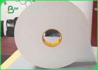 China Biodegradable Tasteless 28gsm Paper Straw Wrapper 45MM 52MM for sale