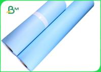China 80gsm Blue CAD Drawing Paper For Wide Format Inkjet Printer 24