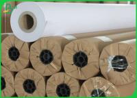 China 45gsm Plotter Paper Roll For Garment Factory Drawing 36'' 25kg for sale