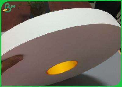 China 28gr Foodgrade White Single Straw Wrapping Paper 28mm 29mm Virgin Pulp Material for sale