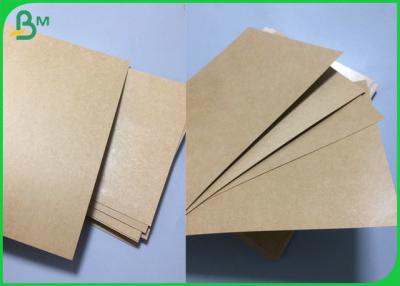 China Grease Resistant Food Grade Kraft Board Coated PE Material 300gsm 350gsm for sale