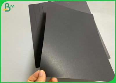 China Recyclable Black Cardboard Roll For Name Card Smooth  Printing 300g 350g for sale