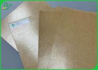China Strong Moisture And Greaseproof PE Coated Kraft Paper 250g 300g Sheets for sale